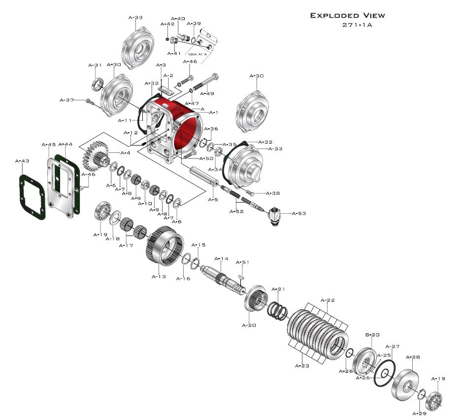 Exploded View - 271-1A | Gearcentre Canada| Heavy Light-Duty ...