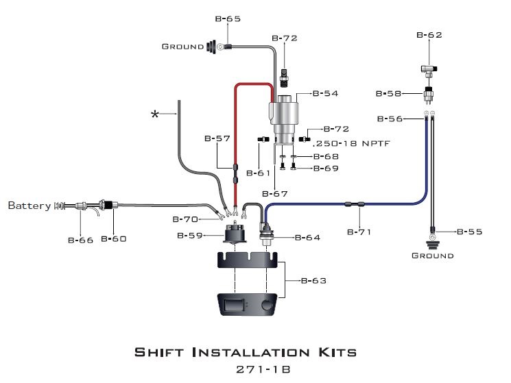 Shift Installation Kit - 271-1B | Gearcentre Canada| Heavy Light-Duty ...