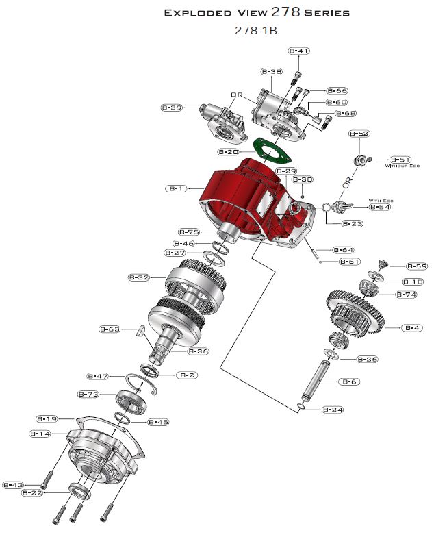 Exploded View - 278-1 | Gearcentre Canada| Heavy Light-Duty ...