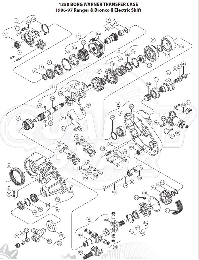 Borg Warner - BW1350ES | Gearcentre Canada| Heavy Light-Duty ...