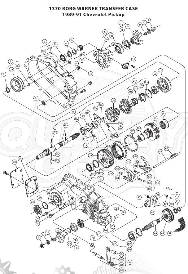 Borg Warner - BW1370 | Gearcentre Canada| Heavy Light-Duty ...