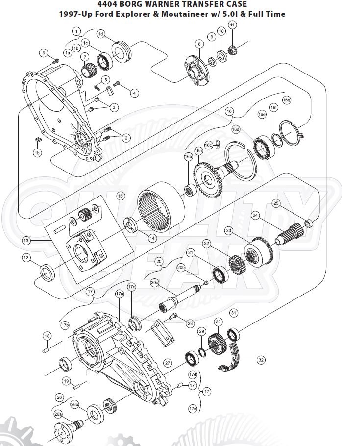 Borg Warner - BW4404 | Gearcentre Canada| Heavy Light-Duty ...