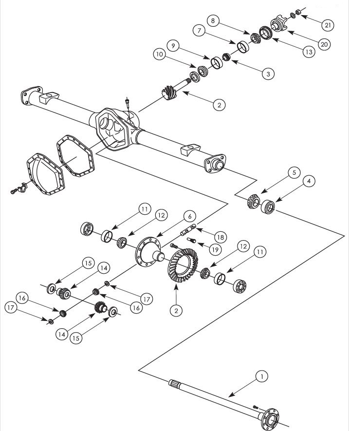 Chrysler 9 1/4" - C9.25 | Gearcentre Canada| Heavy Light-Duty ...