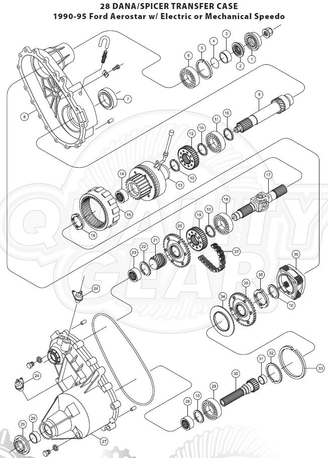 Dana - D28 | Gearcentre Canada| Heavy Light-Duty Transmissions ...