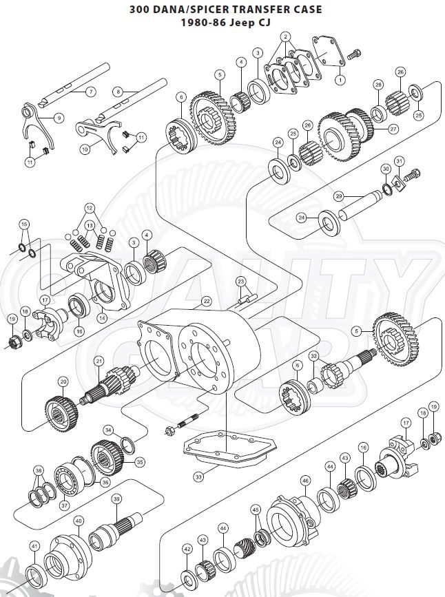 Dana - D300 | Gearcentre Canada| Heavy Light-Duty Transmissions ...