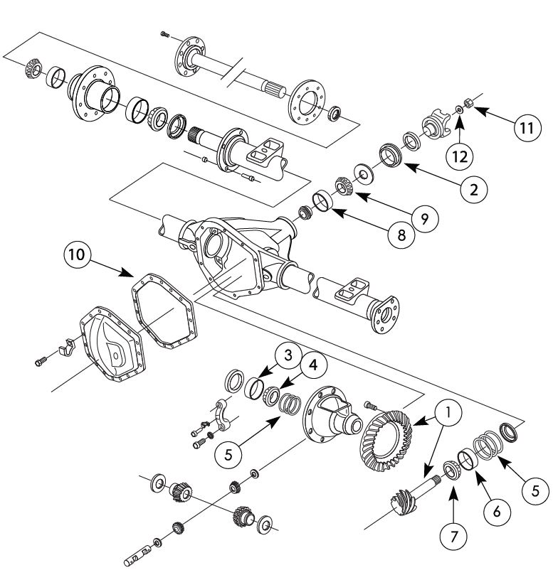 Dana 80 - D80 | Gearcentre Canada| Heavy Light-Duty Transmissions ...