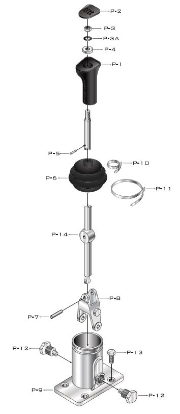 Lever Assy - 1011A-1/92-ESO66-7B | Gearcentre Canada| Heavy Light-Duty ...