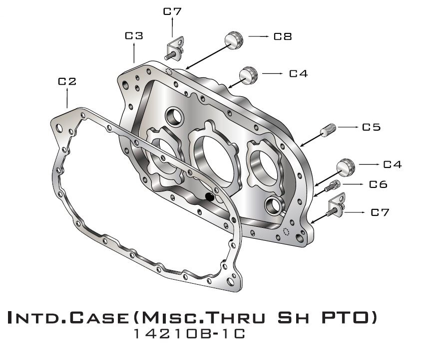 Misc Thru Shaft Pto - 20539-03-01-FR210B | The Gear Centre | Heavy ...