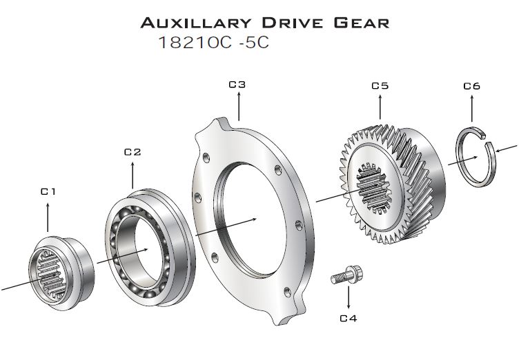 Auxiliary Drive Gear - 10486-9-94-18210C | Gearcentre Canada| Heavy ...
