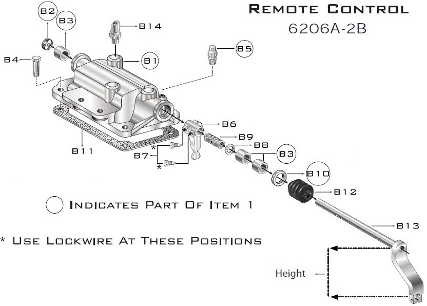Remote Control - 00105-4-94-6206A | Gearcentre Canada| Heavy Light-Duty ...