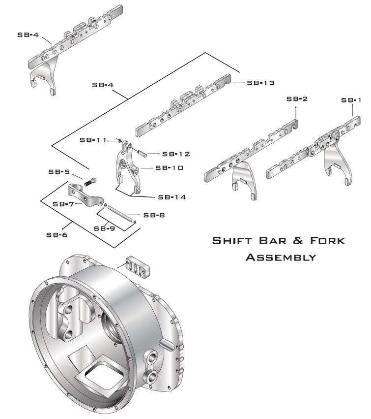 Shift Bar And Rail - 10370-1/92-PSO14010S | Gearcentre Canada| Heavy ...