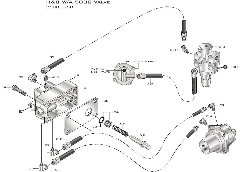 A-5000 Slave Valve Diagram Eaton/fuller Slave Valve A-5000