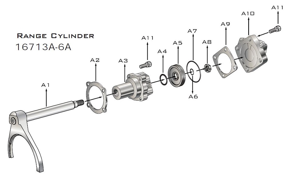 Range Cylinder - 10461A-6/93-16713A | Gearcentre Canada| Heavy Light ...