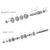 Mainshaft & Countershaft Assembly - 6332-3/80-6613 | Gearcentre Canada ...